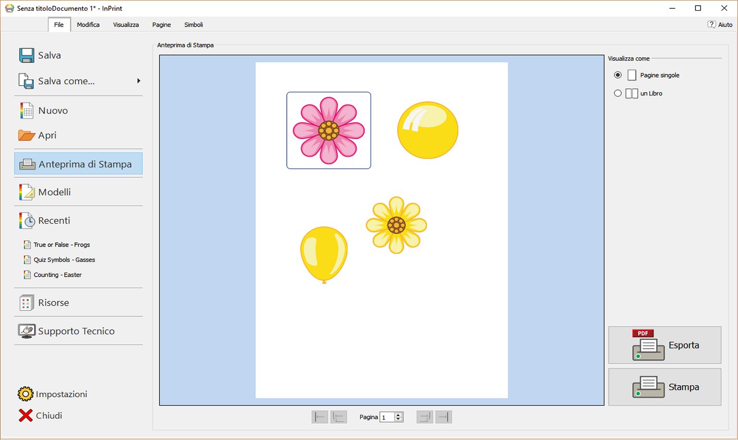 Nuove caratteristiche di InPrint 3