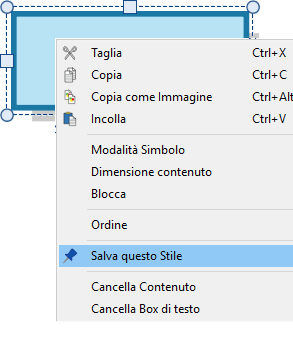 Stile del Box di Testo